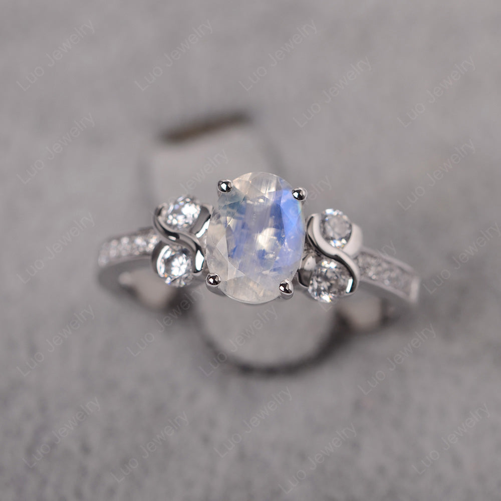 moonstone stone ring
