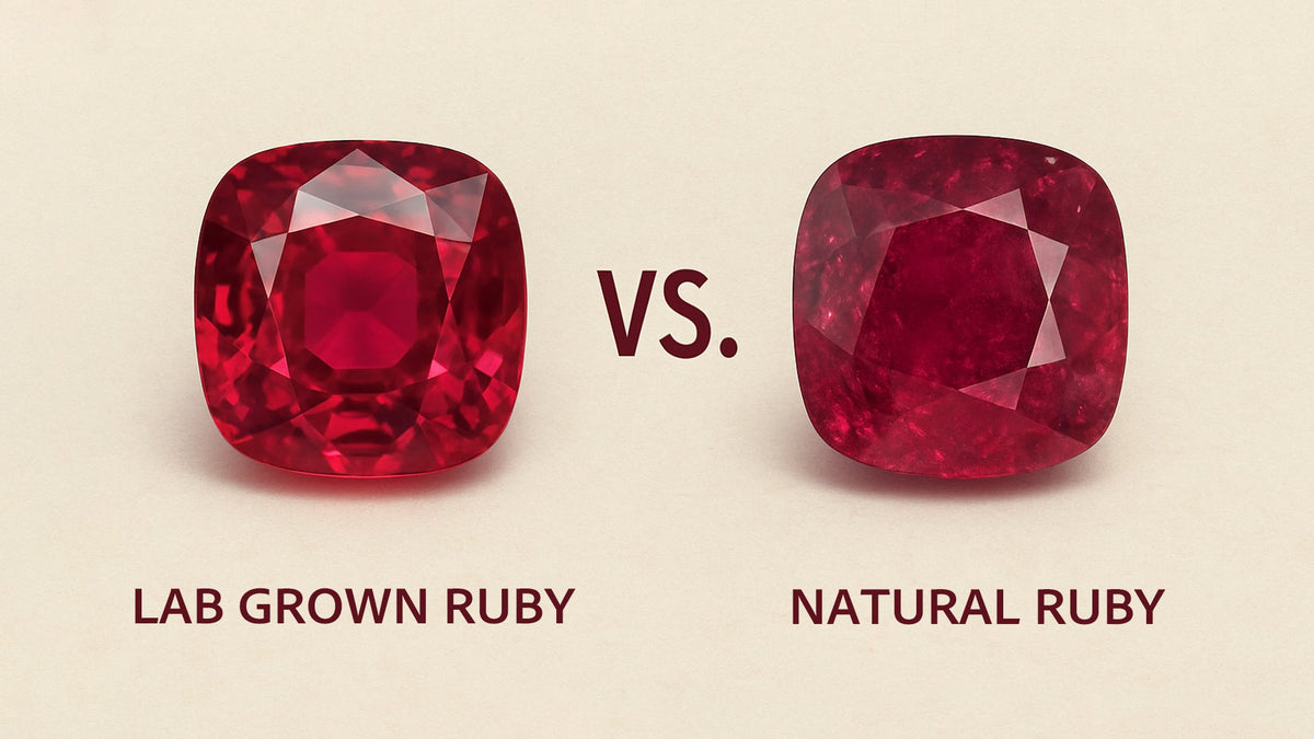 Lab Grown Ruby Vs. Natural Ruby, What is the Difference?